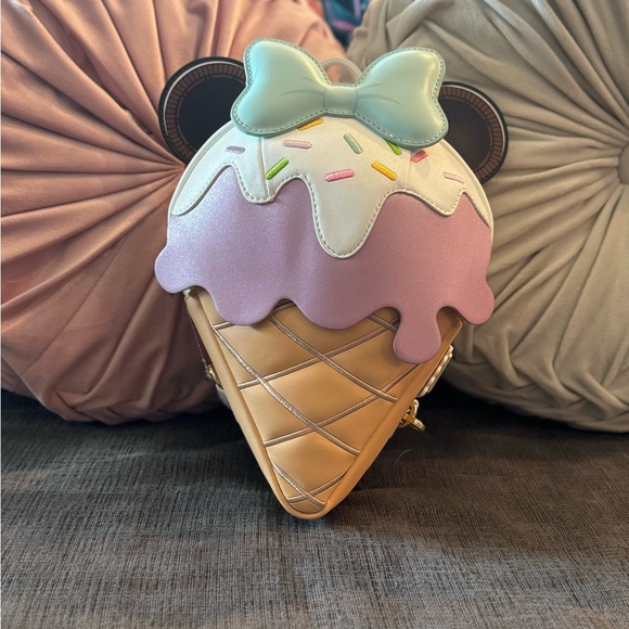 Loungefly | Bags | Loungefly Exclusive Disney Frosted Minnie Ice Cream ...